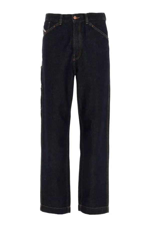 DIESEL® D-franky Relaxed Fit Jeans - Black