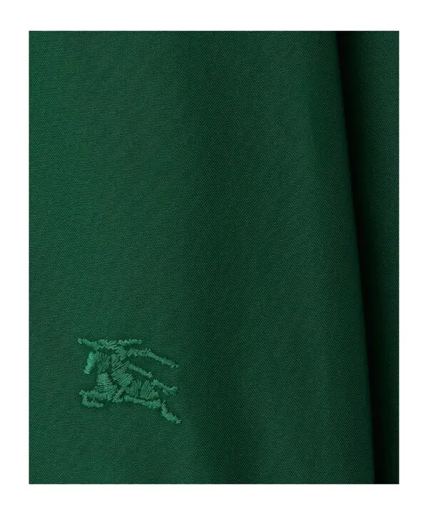 Burberry Logo Embroidered Buttoned Shirt