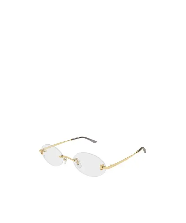 Cartier Oval Frame Eyeglasses - Golden
