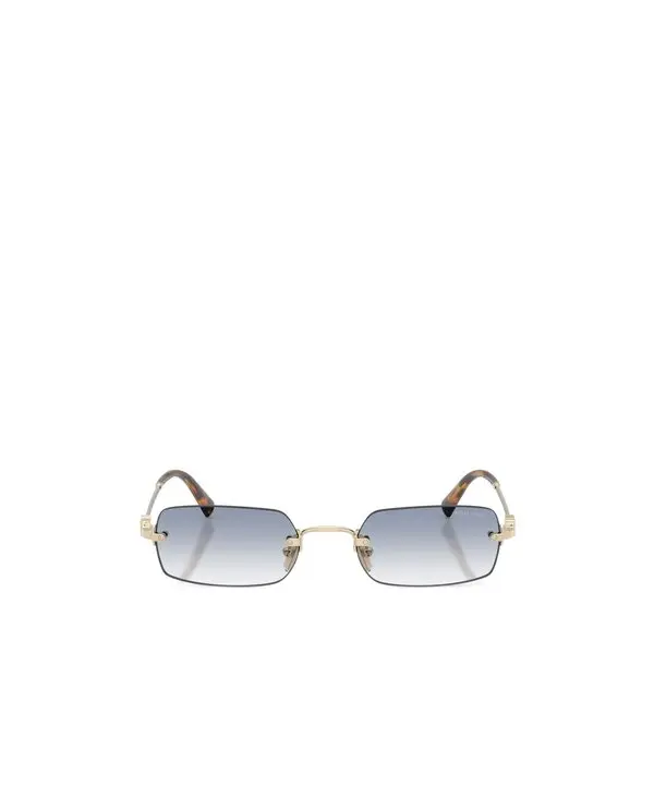 Miu Miu Rectangular Frame Sunglasses - Multicolor