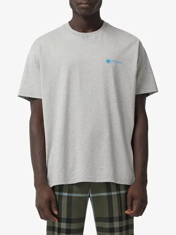 Burberry Logo Print T-shirt
