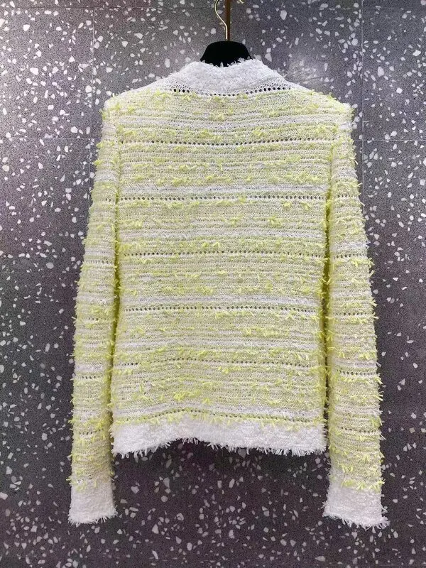 Balmain V-neck Textured Cardigan