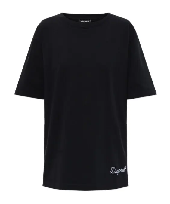 Dsquared2 Just Right Fit" Crewneck T-shirt - Black