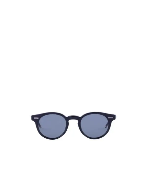 Thom Browne Geometric Frame Sunglasses - Blue