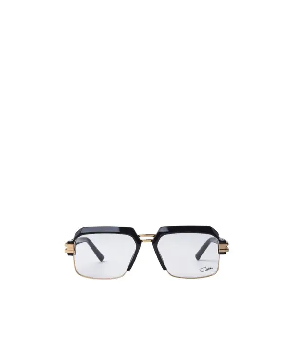 Cazal Rectangle Frame Eyeglasses - White