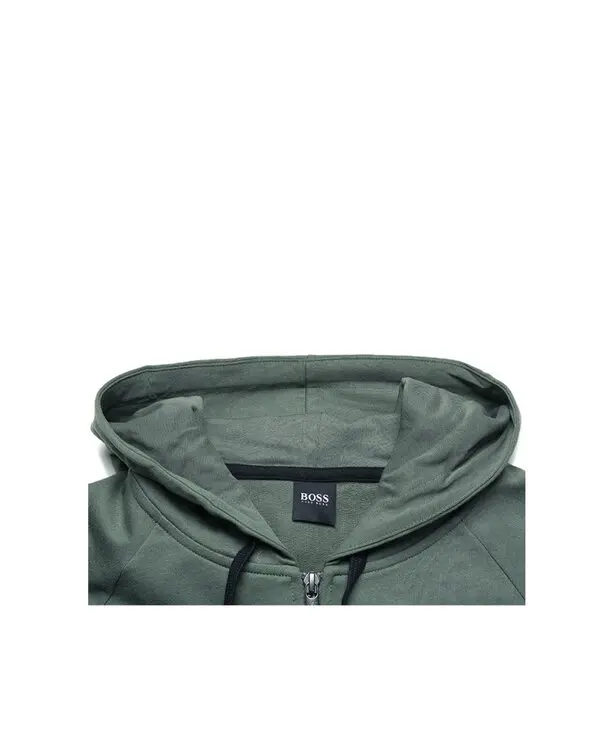 Hugo Boss Logo Zip-up Hooded Jacket