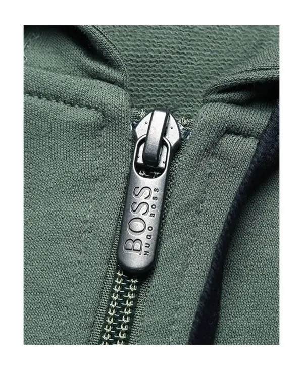 Hugo Boss Logo Zip-up Hooded Jacket