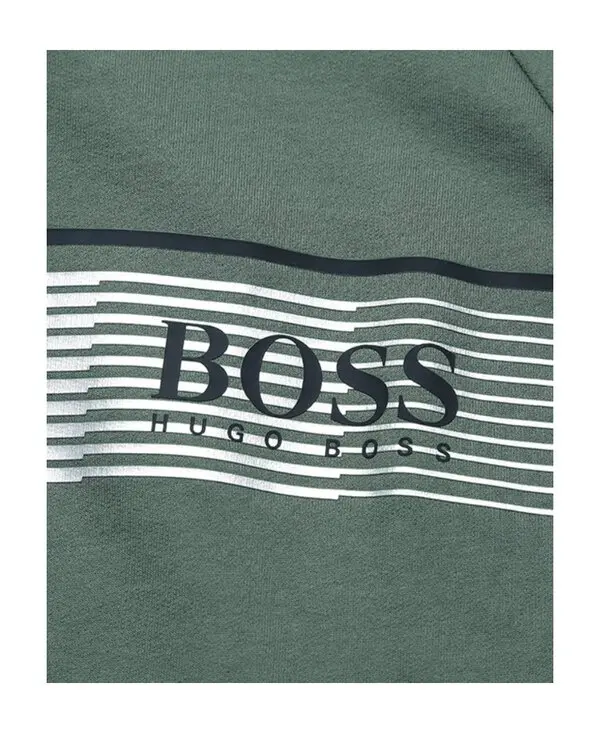 Hugo Boss Logo Zip-up Hooded Jacket