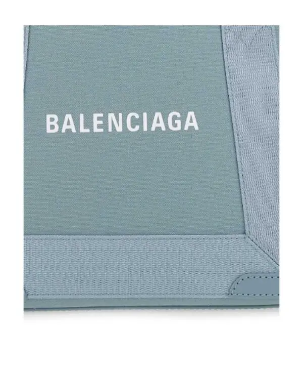 Balenciaga Logo Handbag - Blue