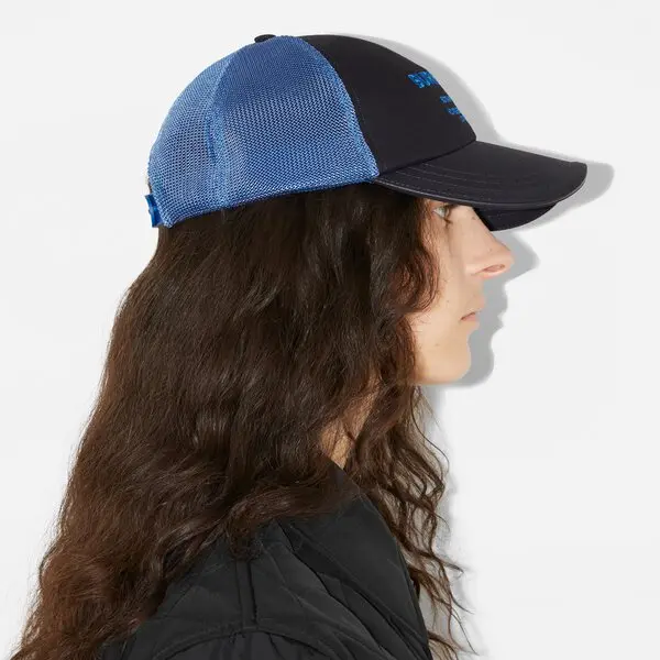 Burberry Horseferry Motif Baseball Cap - Black