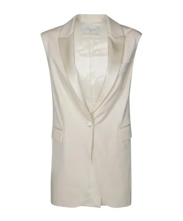 CIRCOLO 1901 Single Breasted Waistcoat - Nude