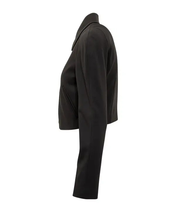 Pinko Cropped Jacket With Button Closure