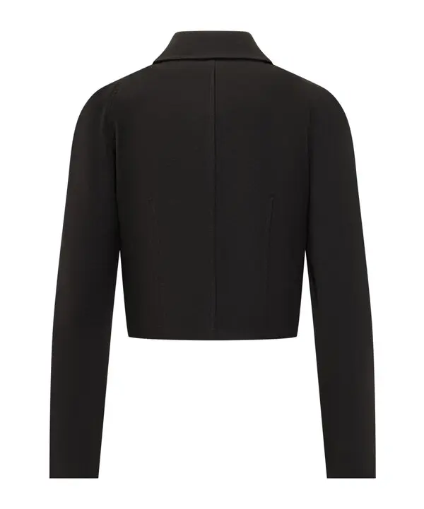 Pinko Cropped Jacket With Button Closure