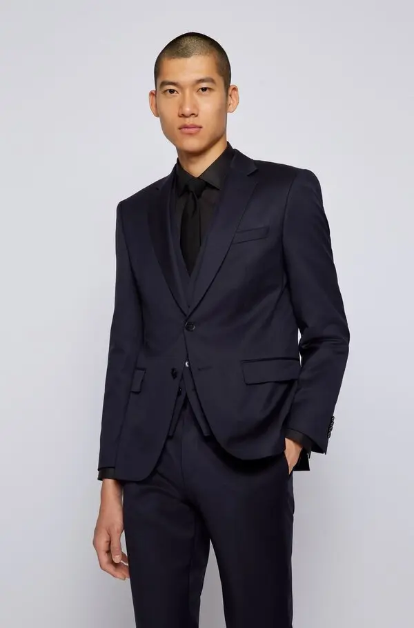 Hugo Boss Slim Fit Virgin Wool Blazer