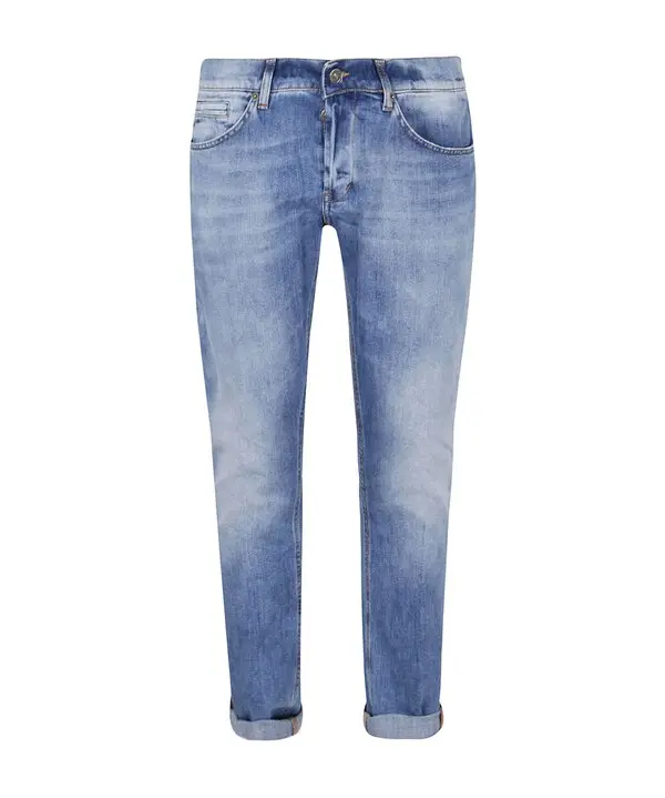 DONDUP Skinny Turn-up Brim Jeans - Blue