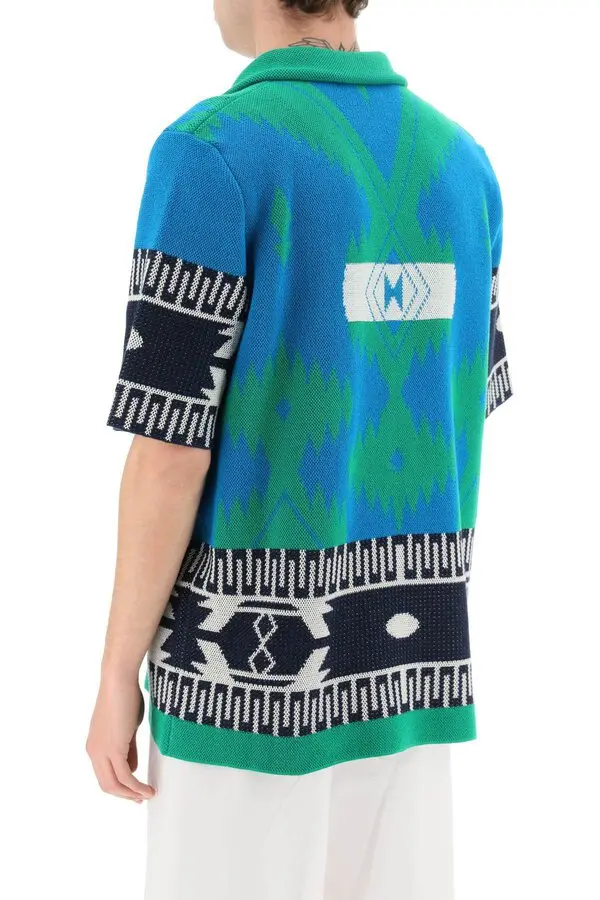 Alanui Graphic Printed Buttoned Shirt