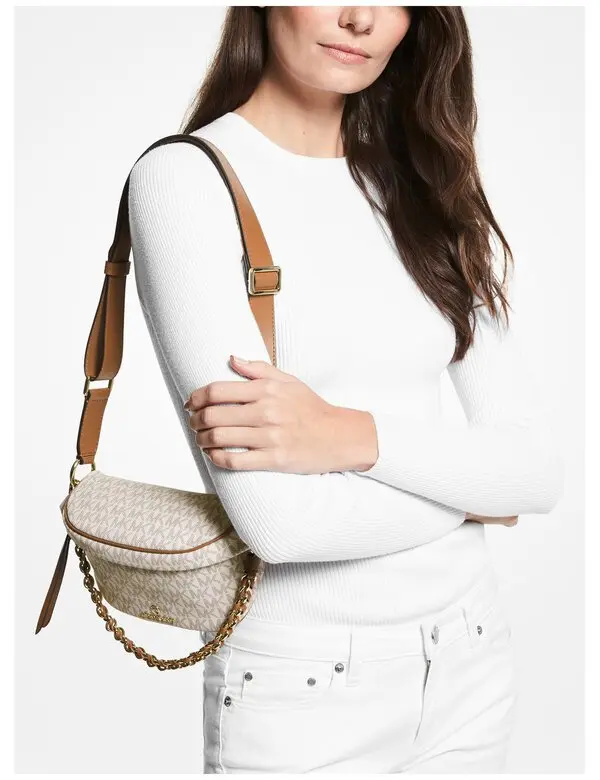 Michael Kors Slater Logo Print Belt Bag