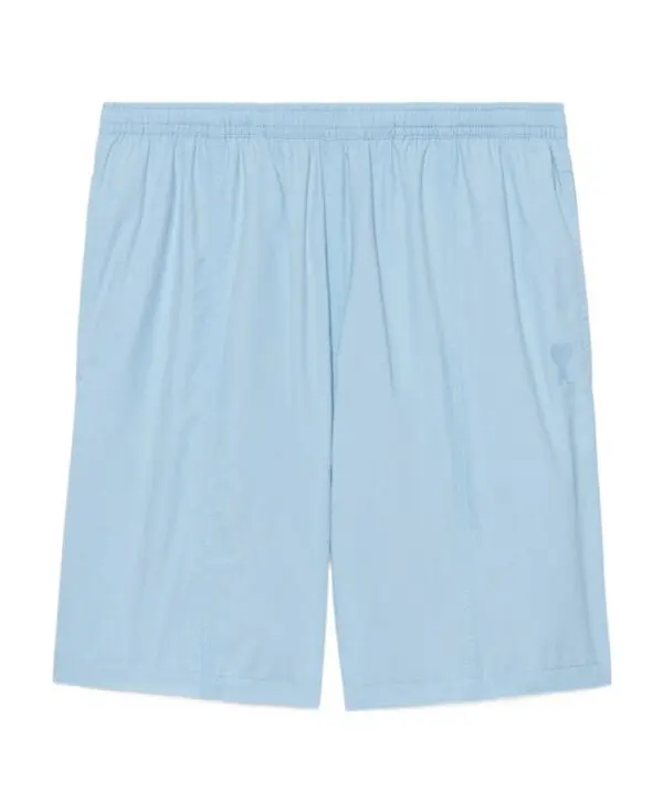Ami Straight-leg Swim Shorts - Blue