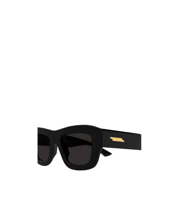 Bottega Veneta Rectangular Frame Sunglasses - Black