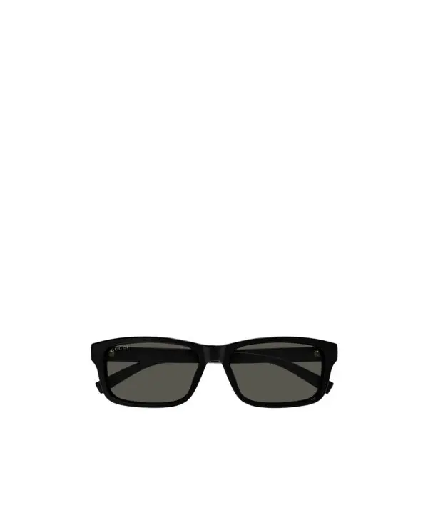 Gucci Rectangular Frame Sunglasses - Black