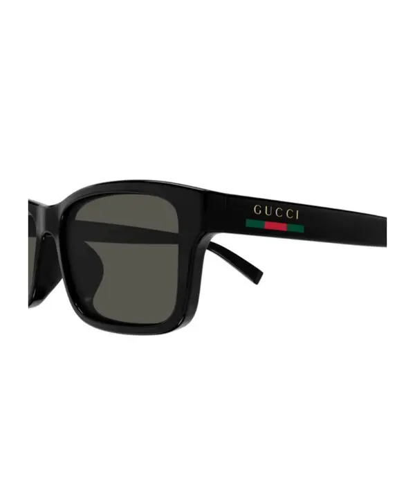 Gucci Rectangular Frame Sunglasses - Black