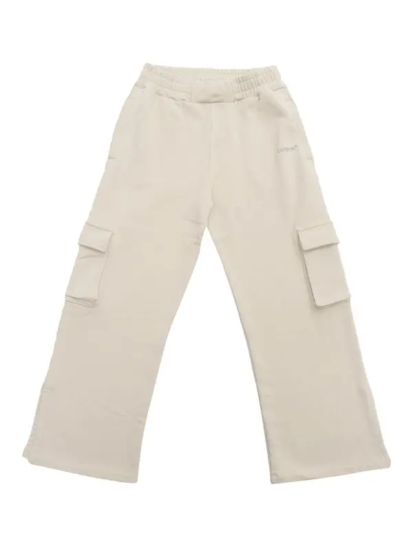 Off-White Elastic Waist Logo Pocket Pants