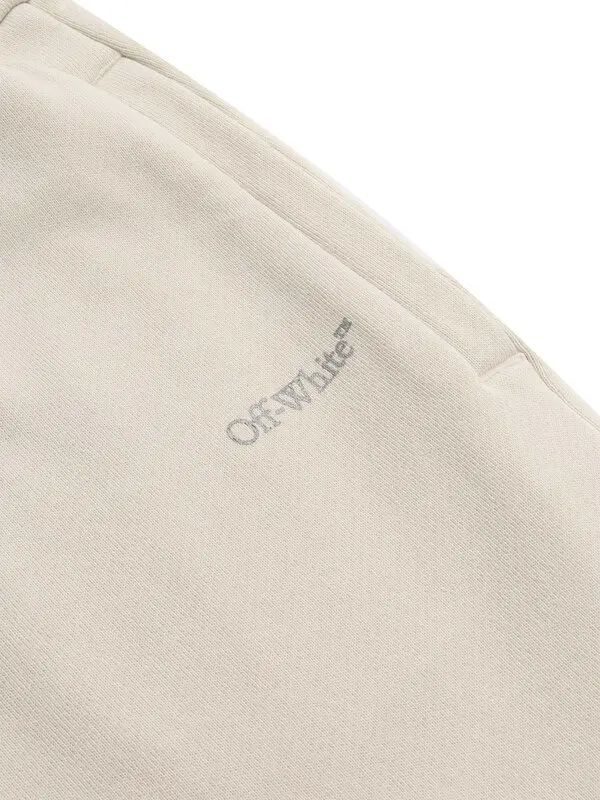 Off-White Elastic Waist Logo Pocket Pants