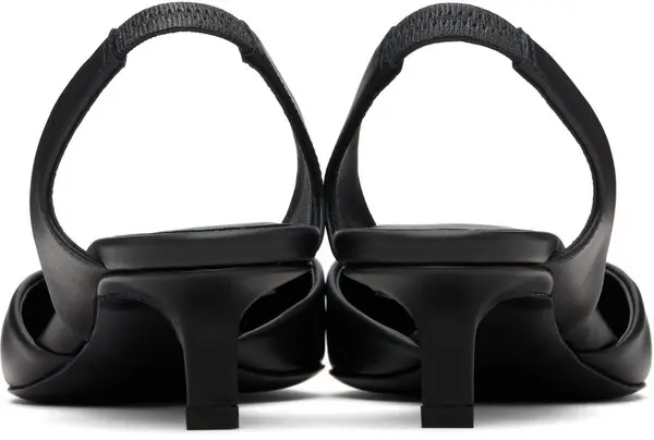 Loulou De Saison Akila Leather Slingback Pumps