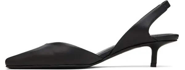 Loulou De Saison Akila Leather Slingback Pumps