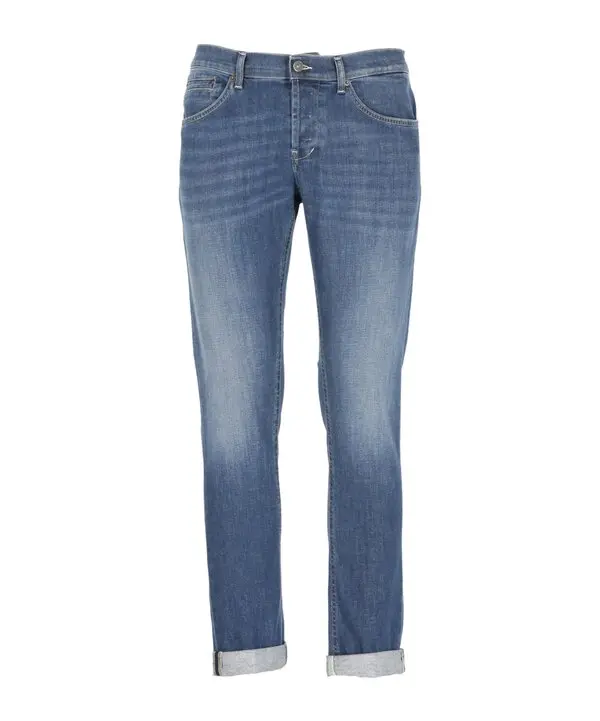DONDUP George Logo Button Jeans - Blue