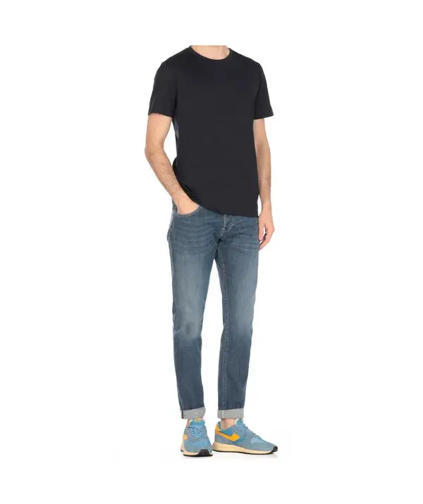 DONDUP George Logo Button Jeans - Blue