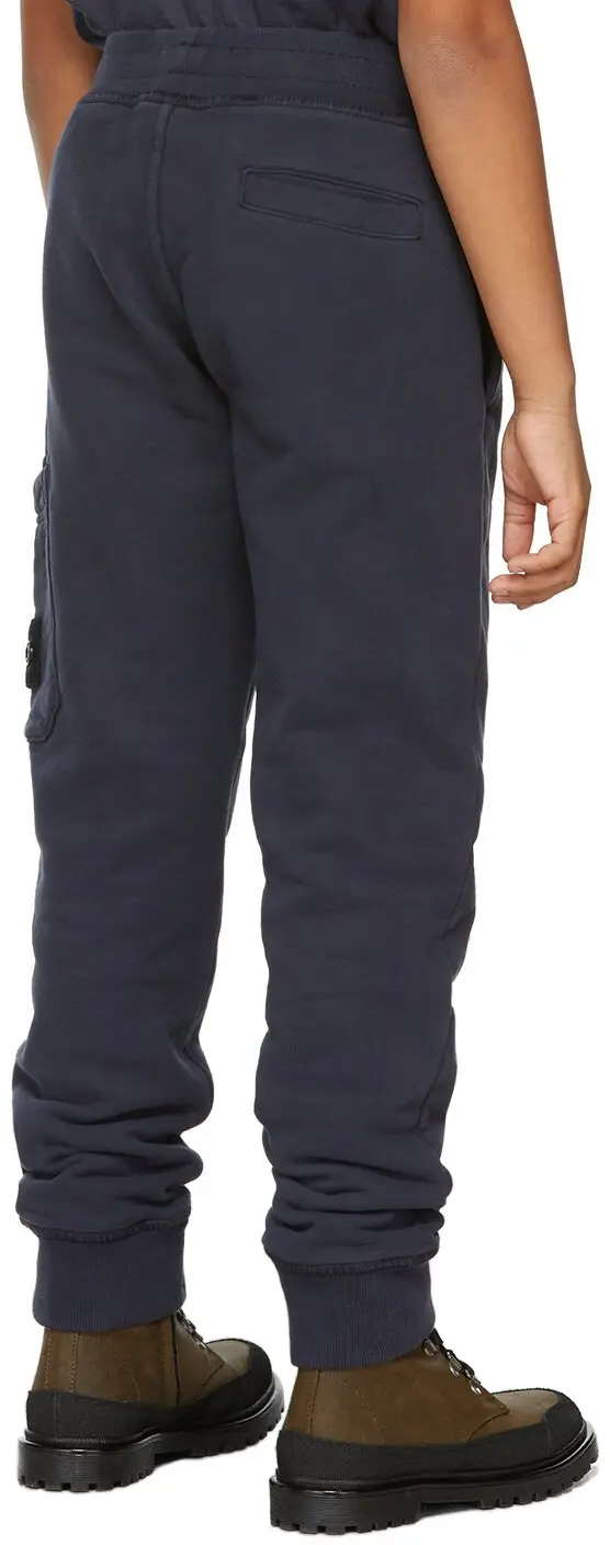 Stone Island Logo-patch Cotton Track Pants