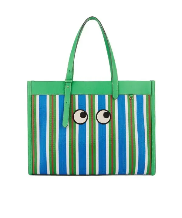 ANYA HINDMARCH Eye Motif Tote Bag - Green