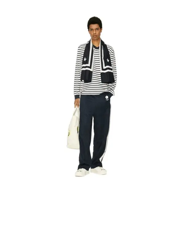 Kenzo Lighthouse' Large Square Scarf - Black