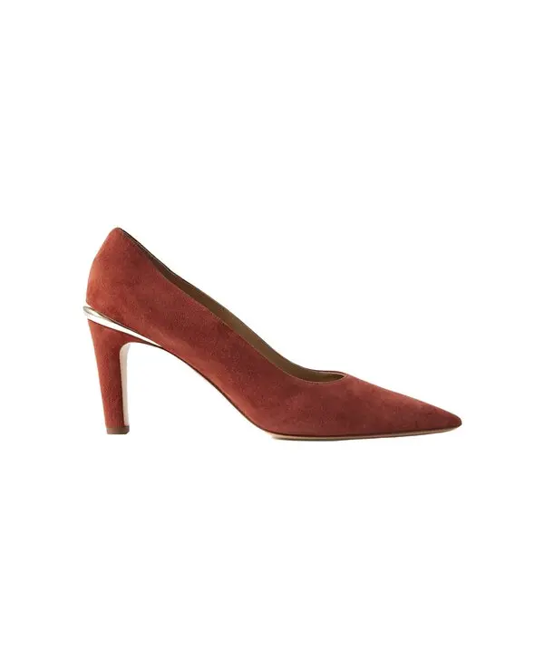 Gabriela Hearst Pointed Toe High Heels - Red