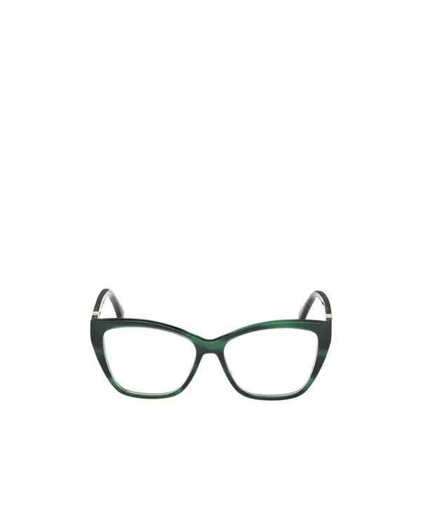 Max Mara Square Frame Glasses - Green