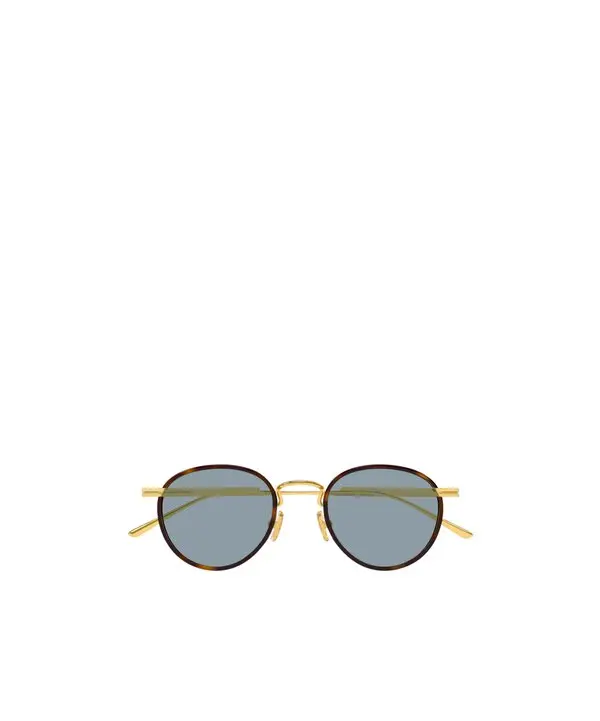 Bottega Veneta Round Frame Sunglasses - Gray