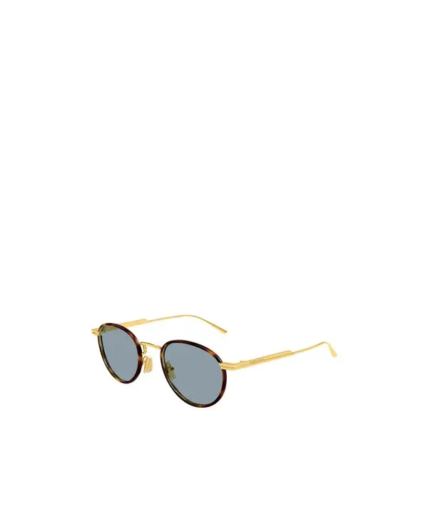 Bottega Veneta Round Frame Sunglasses - Gray