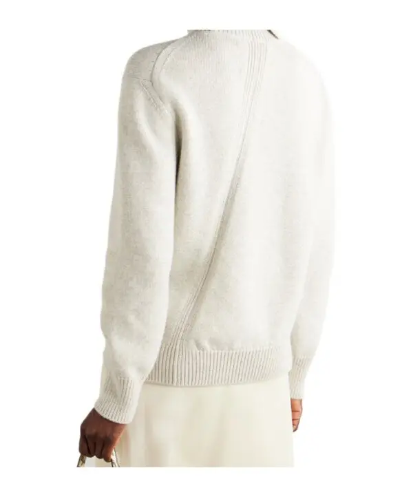 JIL SANDER Asymmetrical Turtleneck Sweater