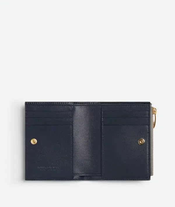 Bottega Veneta Intrecciato Small Bi-fold Wallet