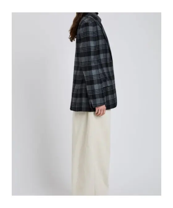 Proenza Schouler Checked Wool Blazer