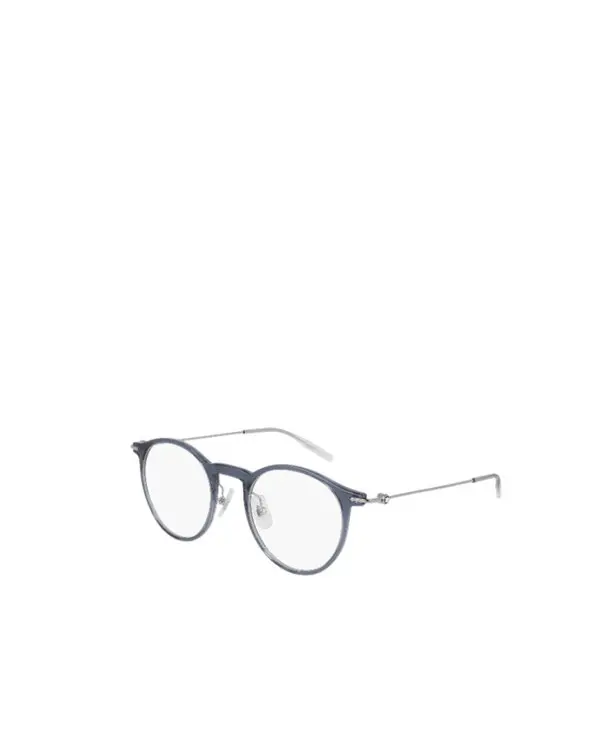 Montblanc Round Full Rim Eyeglasses - White