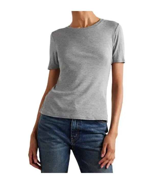 NILI LOTAN Elin T-shirt - Light Gray