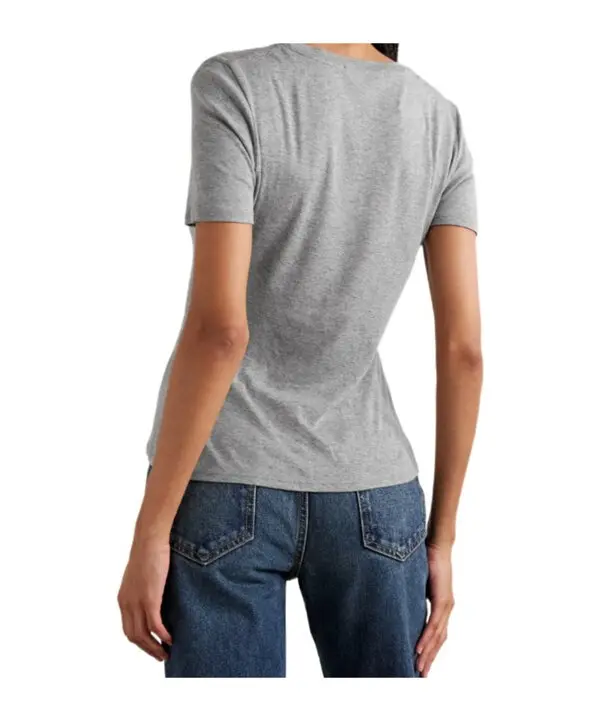 NILI LOTAN Elin T-shirt - Light Gray