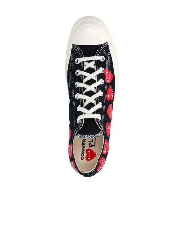 CONVERSE X COMME DES GARONS PLAY Sneakers - Black/red