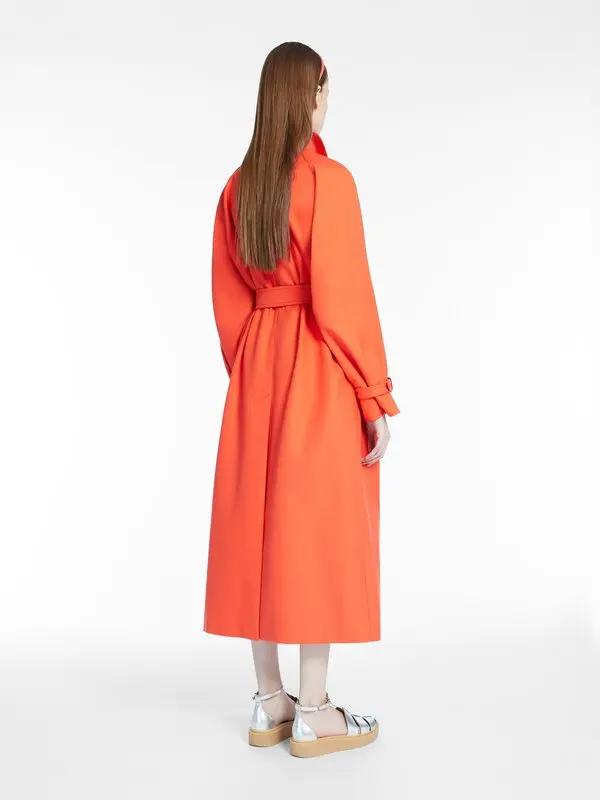 Max Mara Double-breasted Belted Trench Coat