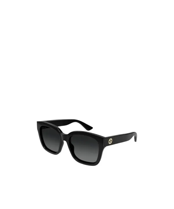 Gucci Rectangular Logo-temple Sunglasses - Black