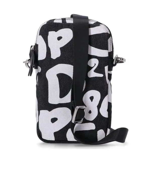 Dsquared2 Pop 80's Logo-print Neck Pouch
