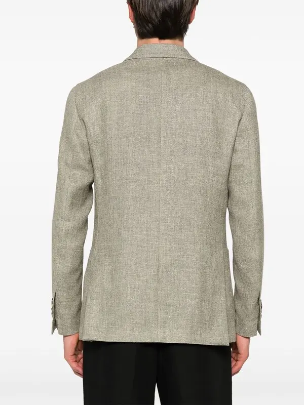 LARDINI Special Single-breasted Tailored Blazer