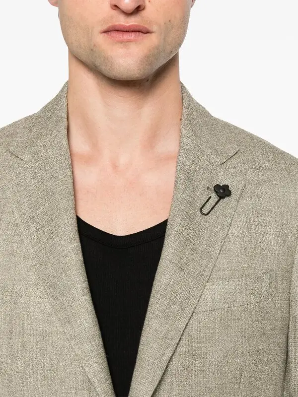 LARDINI Special Single-breasted Tailored Blazer